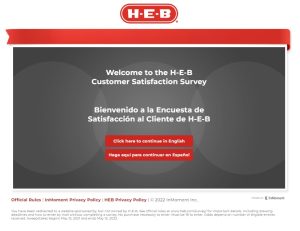 www.heb.com/survey - Join & Claim A $100 Gift Card!