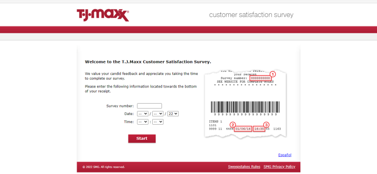 TJMaxxfeedback - Win Gift Card worth $500 @ TJ Maxx Survey