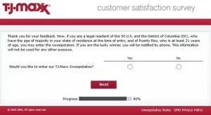TJMaxxfeedback - Win Gift Card worth $500 @ TJ Maxx Survey