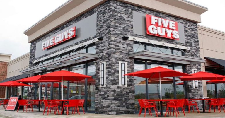 Five Guys Menu with Prices!