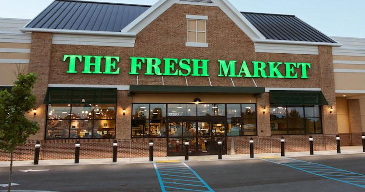The Fresh Market Menu With Prices!